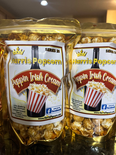 Poppin Irish Cream | Harris Popcorn