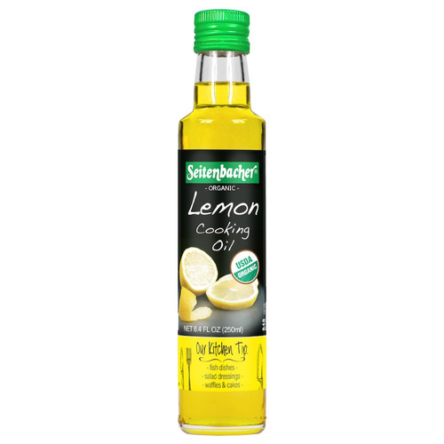 848 - Lemon Cooking Oil, 8.4 FL OZ | Seitenbacher-Online