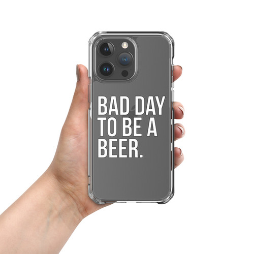 BAD DAY TO BE A BEER iPHONE CASE | Rising Pint Brewfest