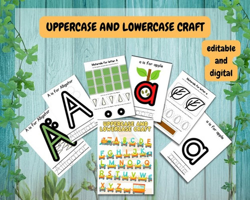 Upper Case And Lower Case Craft Activity Book | Standout Daycare
