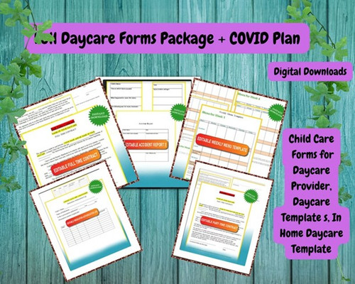 DAYCARE STARTUP Package-COVID Edition/ Start a Childcare Business ...