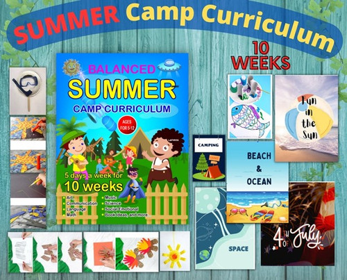 SUMMER CAMP CURRICULUM /For Ages 5-12/ | Standout Daycare