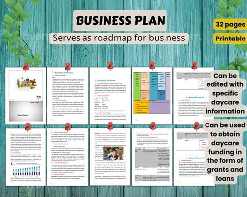 CHILDCARE BUSINESS PLAN/Business Plan Template, Childcare Provider ...