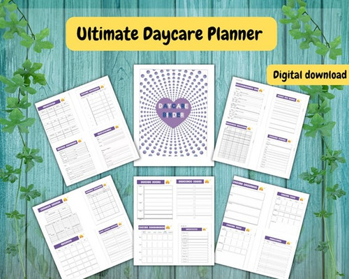 Ultimate Daycare Planner Digital | Standout Daycare