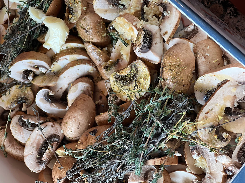 Roasted Mushroom Polenta roasted-mushroom-polenta