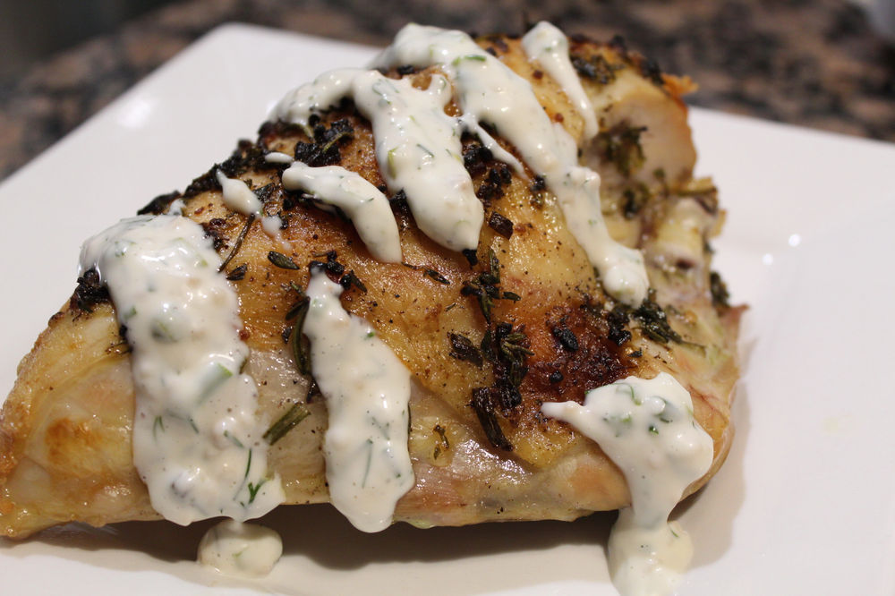 Lemon and Herb Garlic Crispy Chicken