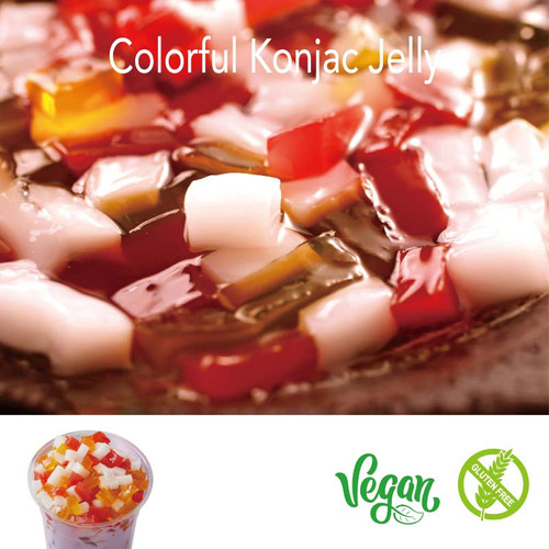Colorful Konjac Jelly