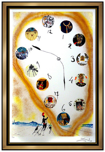 "Time and Space" by Salvador Dali | originalartbroker