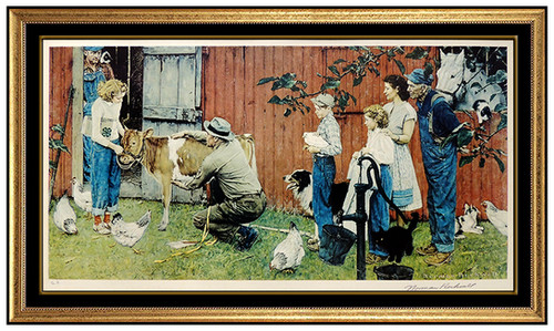 "County Agricultural Agent" by Norman Rockwell | originalartbroker