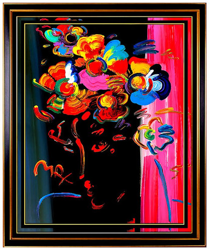 "Roseville Profile" by Peter Max | originalartbroker