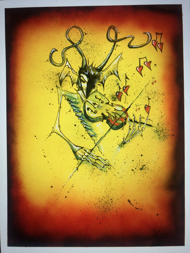 The Devils Fiddle A2 Poster | Tyla’s Art Tavern