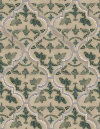 Arabesque Soft Touch Australian Handmade Tile by Amethyst Art Factory