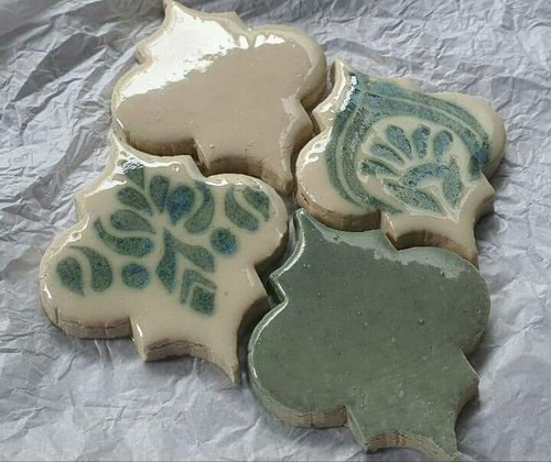 Portfolio Arabesque Australian Handmade Tile by Amethyst Art Factory in ...