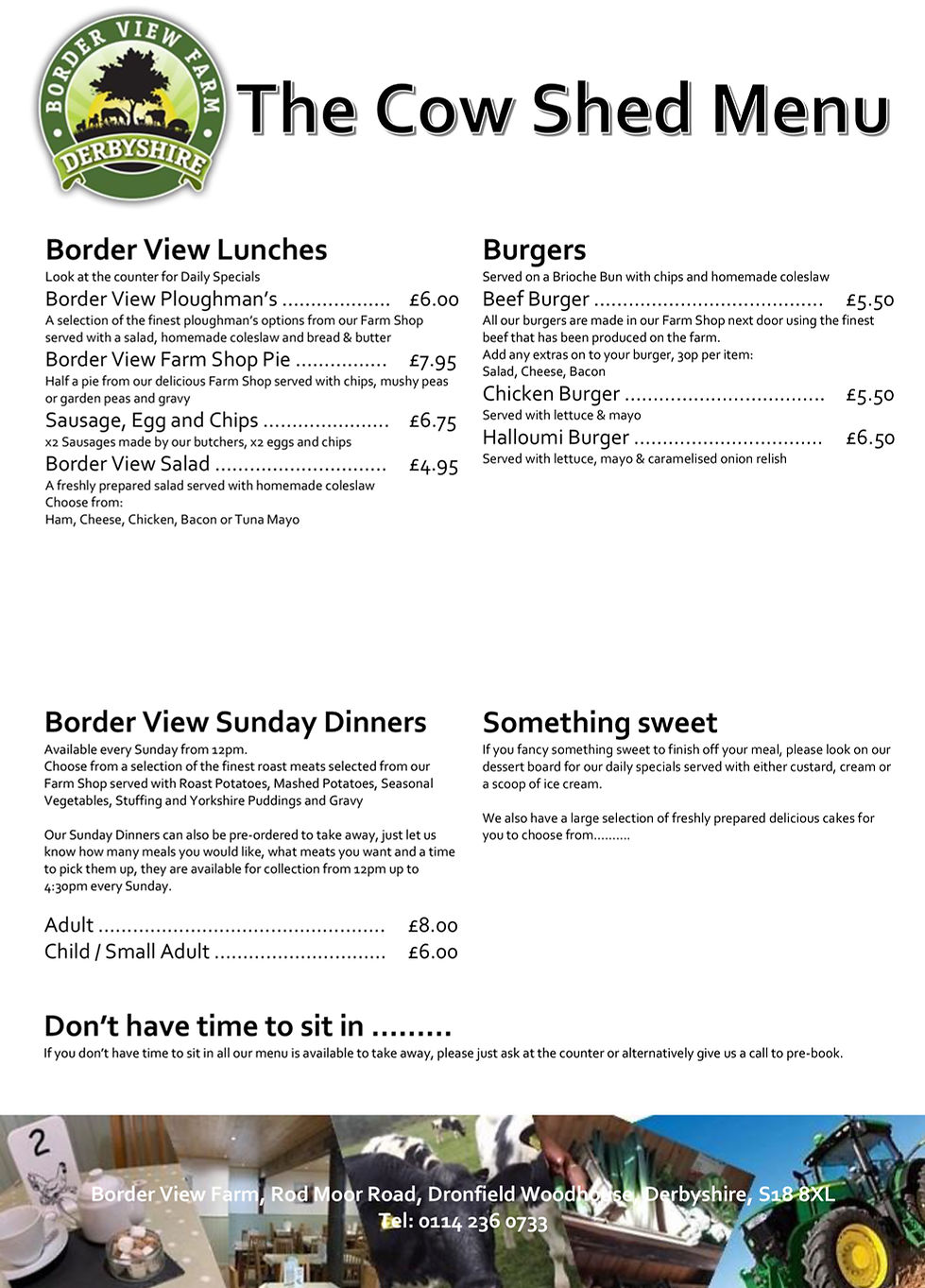 Cow Shed Cafe | BorderView Farm