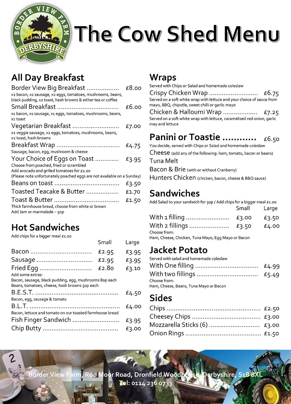 Cow Shed Cafe | BorderView Farm