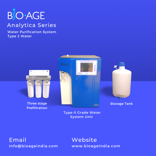 Analytical Grade Type 2 Water Purification Systems | Bio-Age