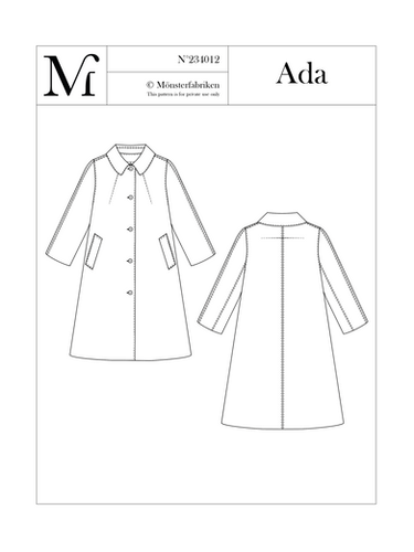 Ada 96-116 PDF Pattern | Mönsterfabriken