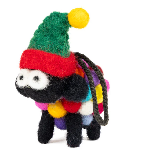 Erin Knitwear Multicolour Elf Sheep MINI | The Paper Gallery