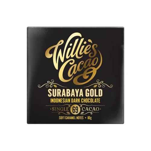 Surabaya Gold Indonesian Chocolate Bar, 50g | The Paper Gallery
