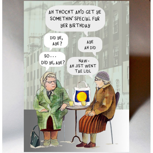 Birthday Auld Women Chatting | The Paper Gallery