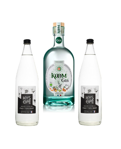 Coffret Koom Gin & Tonic | A. de Vacqueur