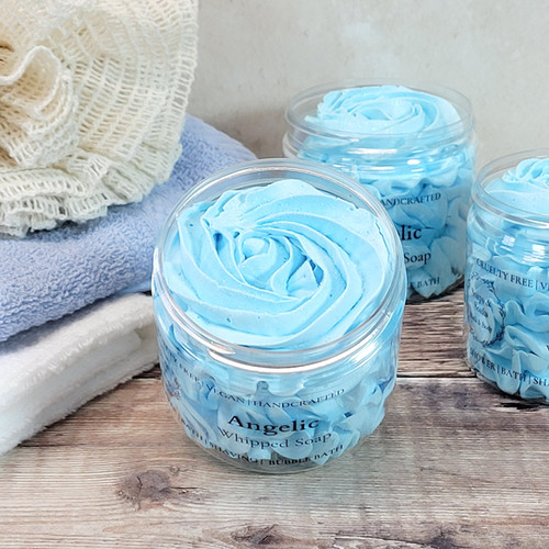 Perfumed whipped Soap | Angelic. | Soaps & Soaks