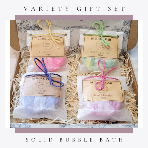 Bubble bar gift set | Solid luxury bubble bath. | Soaps & Soaks