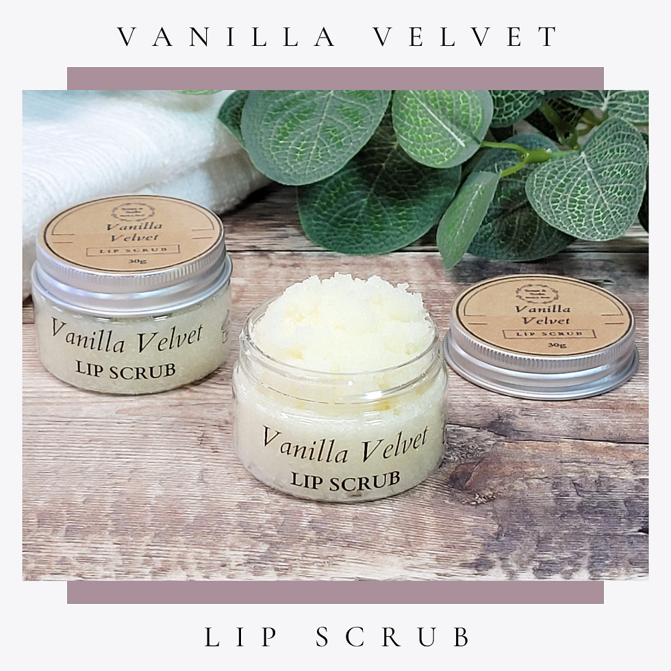 Vegan lip scrub | Vanilla velvet. | Soaps & Soaks
