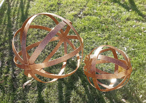 Corten Spheres | Steel to love