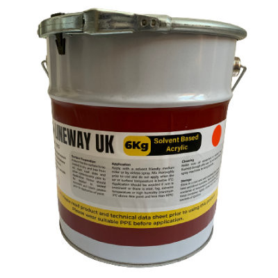 Solvent Based Acrylic Line Marking Paint (6kgs) | Lineway UK