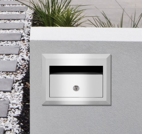 Brickies 230mm front opening letterbox with sleeve | Austwest store