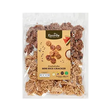 Rice Crackers | Thong Ampai ทองอำไพ | Authentic Thai Rice & Fruit Snacks