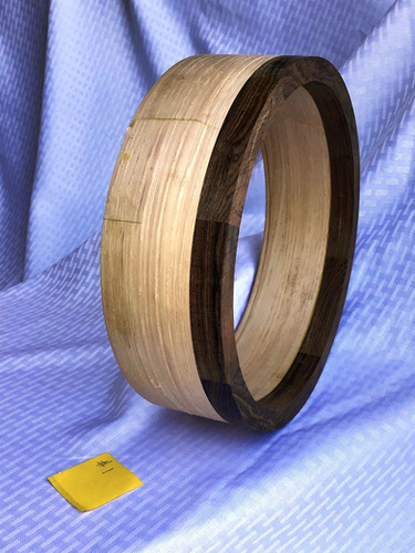 Steam-bent Hickory Banjo Rim #1 | Chestnut Grove Studi