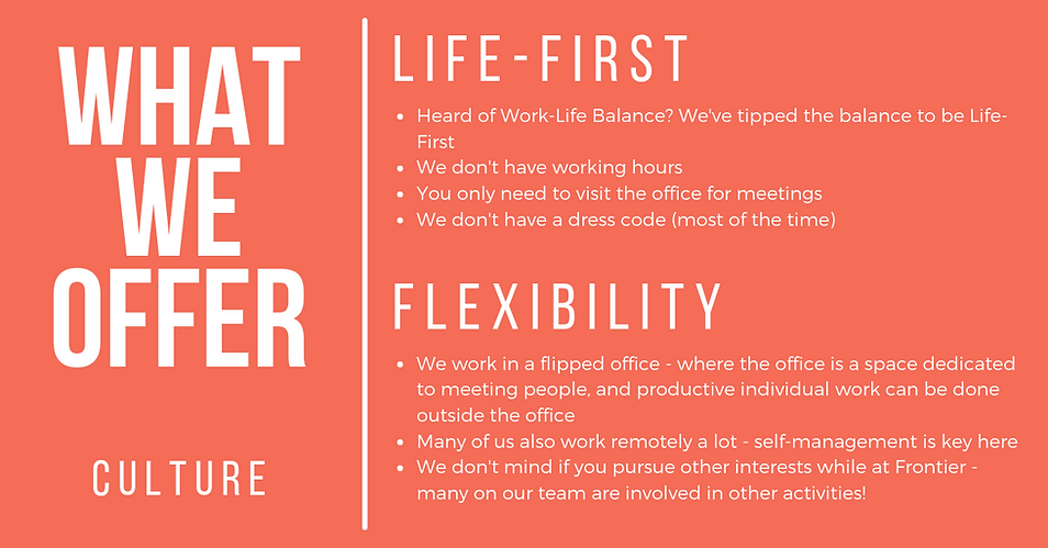 CAREERS | Frontier Research