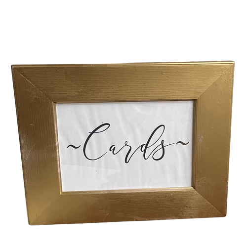 Basic Gold Frame | Simply Borrowed