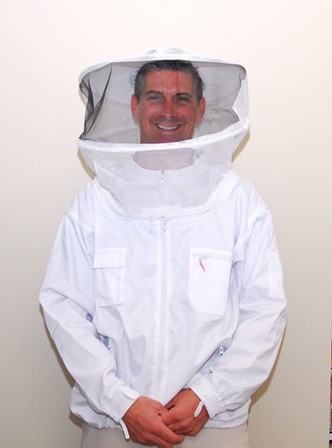 Bieno Protect jacket with veil | Golden-Green