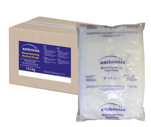Ambrosia bee food fondant 12.5kg box | Golden-Green