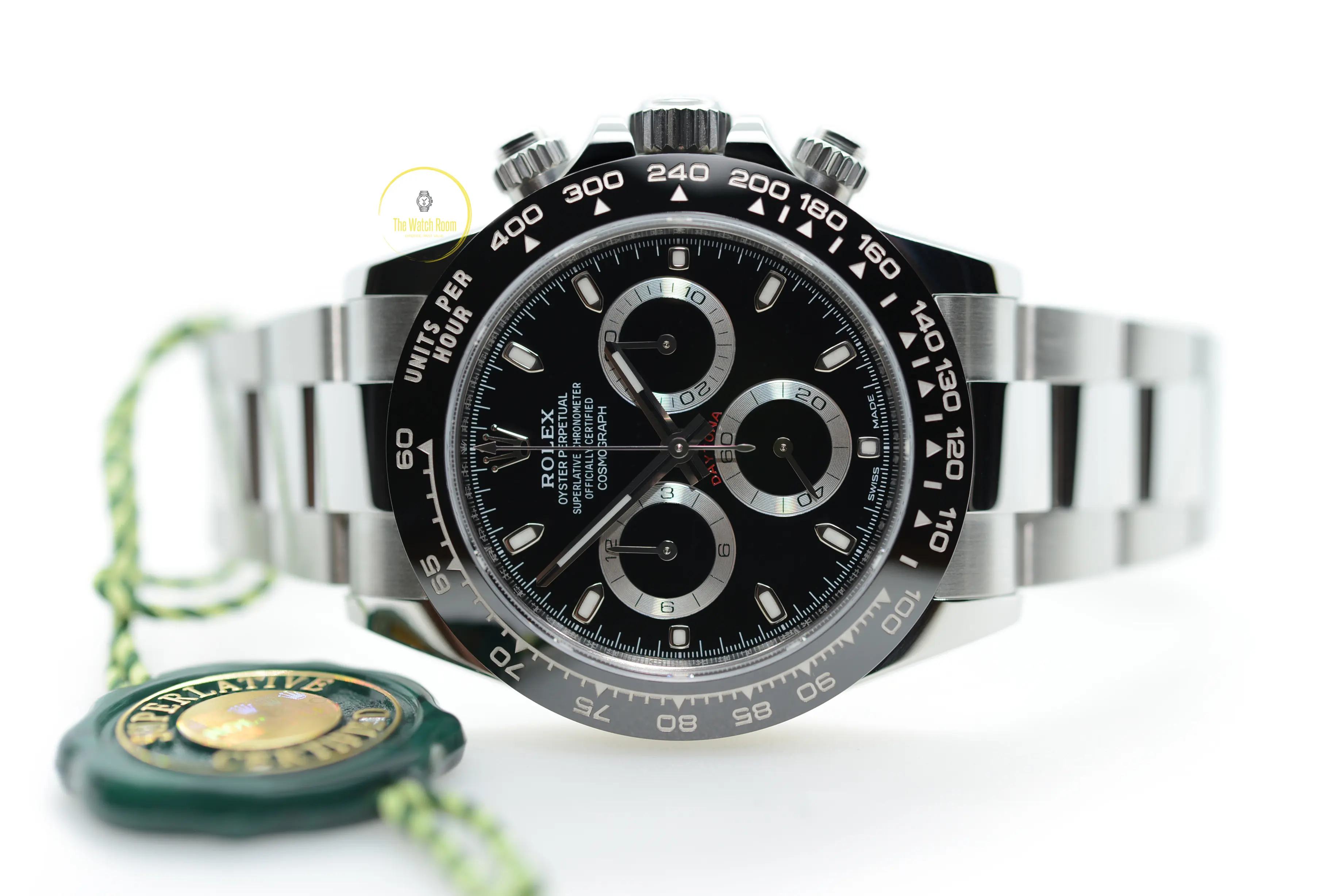 Rolex Cosmograph Daytona Black Dial - 2023 | The Watch Room