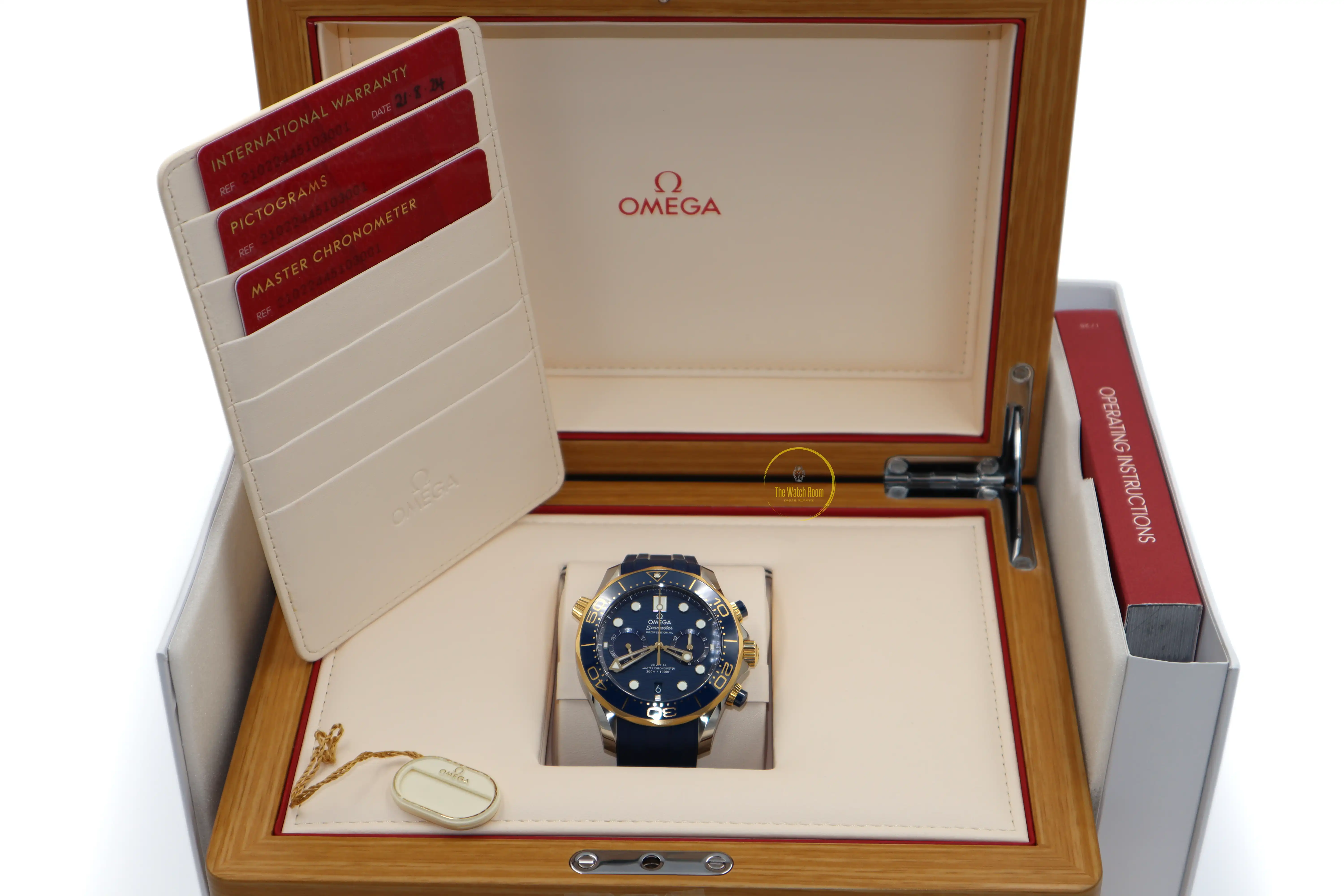 Omega Seamaster Diver 300M Co-Axial Master Chronometer Chronograph 44mm ...