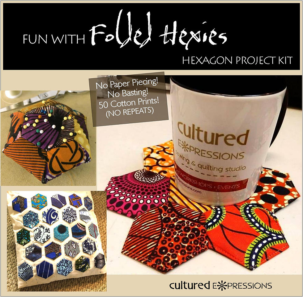 Folded Hexies KIT | Cultured Expressions