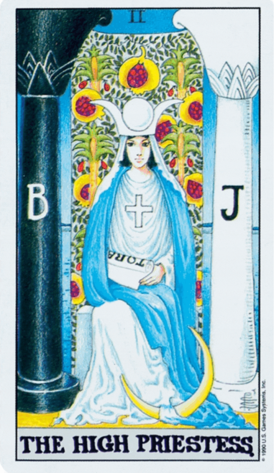The Devil, The High Priestess, and The Wheel of Fortune Tarot Card ...