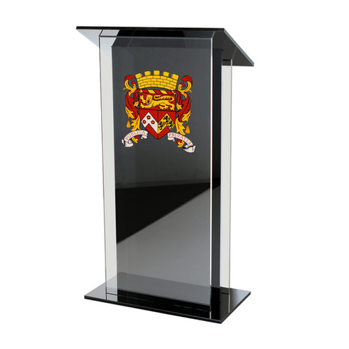 Orator Black Lectern - Customisation Available | Nova Lecterns