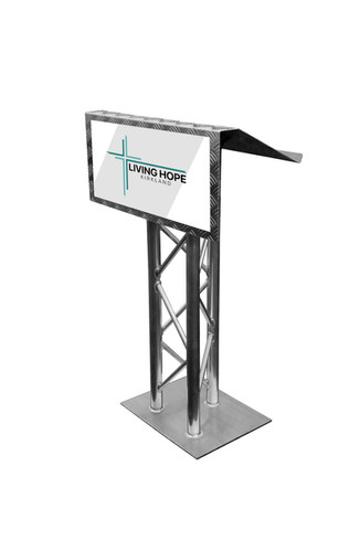 Aluminium Premium Truss Lectern | Nova Lecterns Site