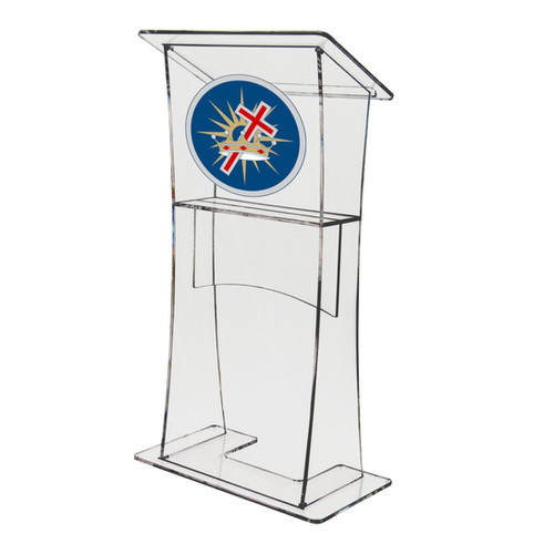 Academy Clear Lectern | UK Wide Delivery | Nova Lecterns