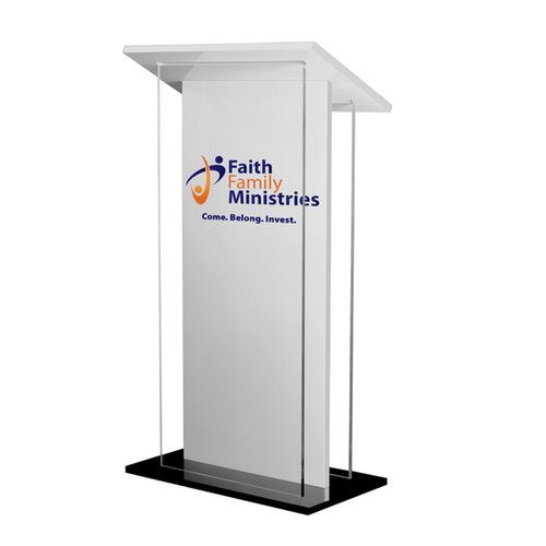 Orator White Lectern | UK Wide Delivery | Nova Lecterns