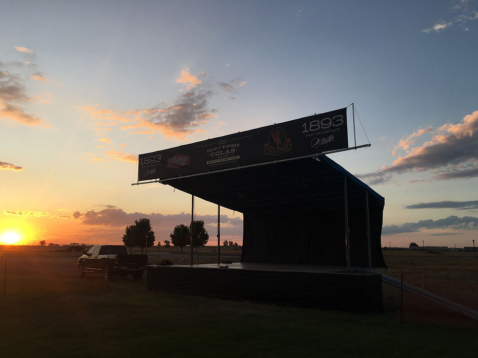 Staging | Marshall Austin MAP24 Mobile Stage Rental | Denver, Colorado