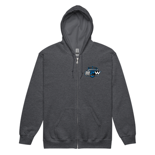 EPW Logo Full Zip Hoodie - Unisex heavy blend | EPW Wrestling