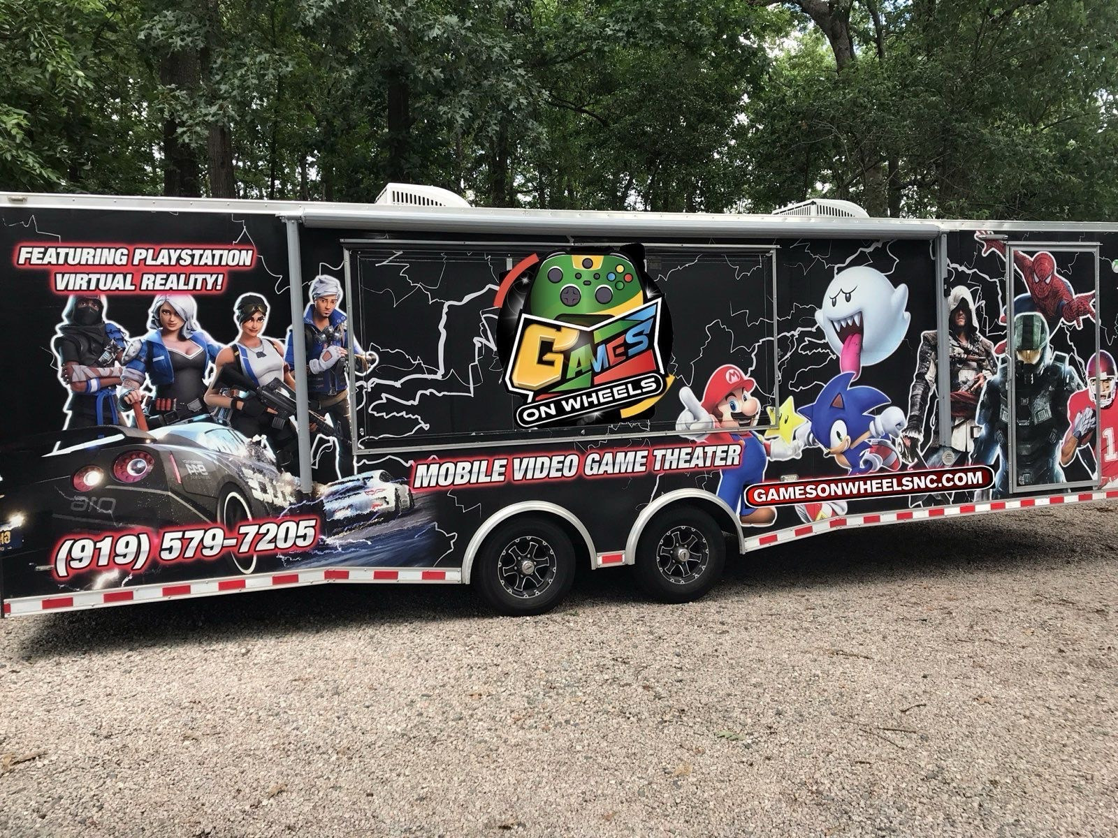 Games on Wheels | Gaming truck | Raleigh, NC, USA