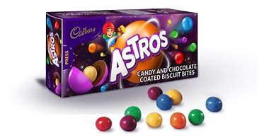 Astros Chocolate Coated Biscuit Bites | E-Shop