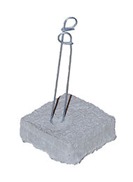 Concrete Dobie, Rebar Support Block | RW Foster Concrete Products ...